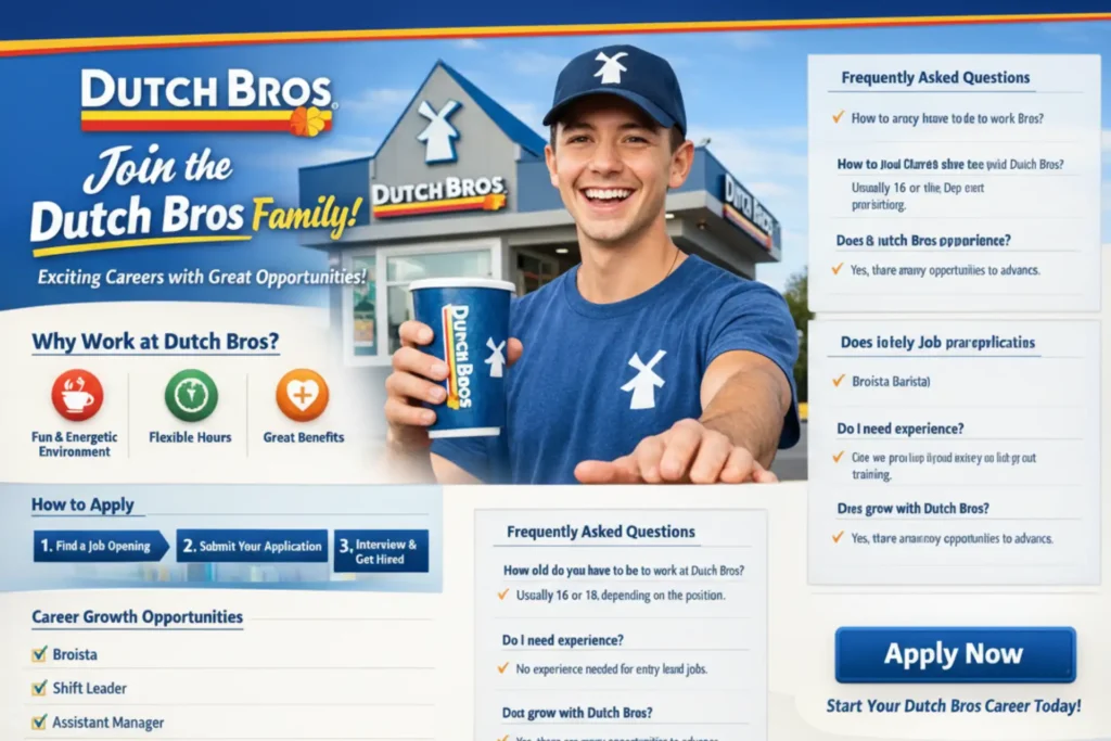 Dutch Bros Careers, Jobs, And Hiring Guide Plus 5 Growth Tips